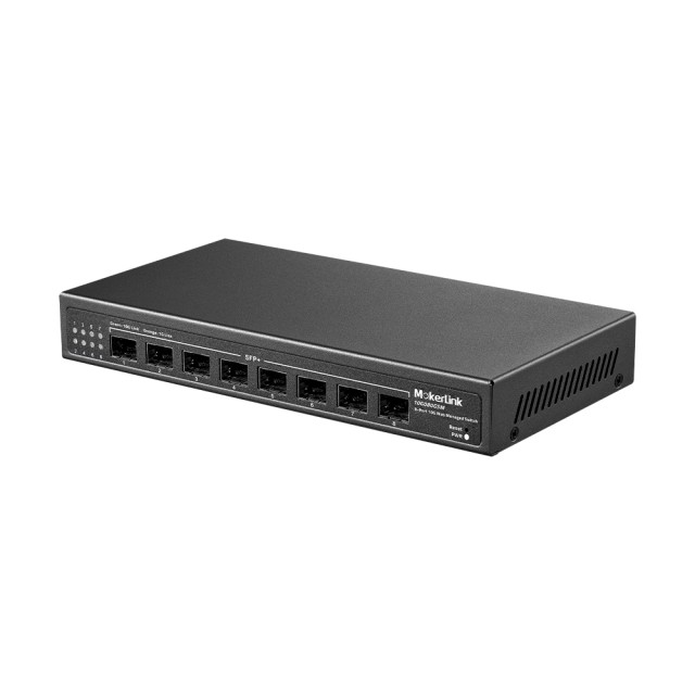 MokerLink Store - MokerLink 8 Port 10Gbps SFP+ Managed Switch