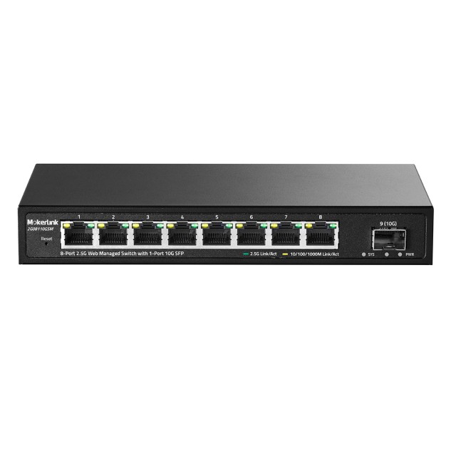 MokerLink Store - MokerLink 8-Port 2.5G Web Managed Ethernet Switch ...