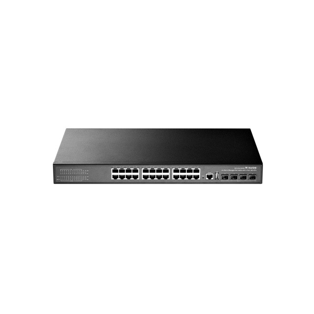 MokerLink Store - MokerLink 24 Port Gigabit Managed PoE Switch with 4 ...