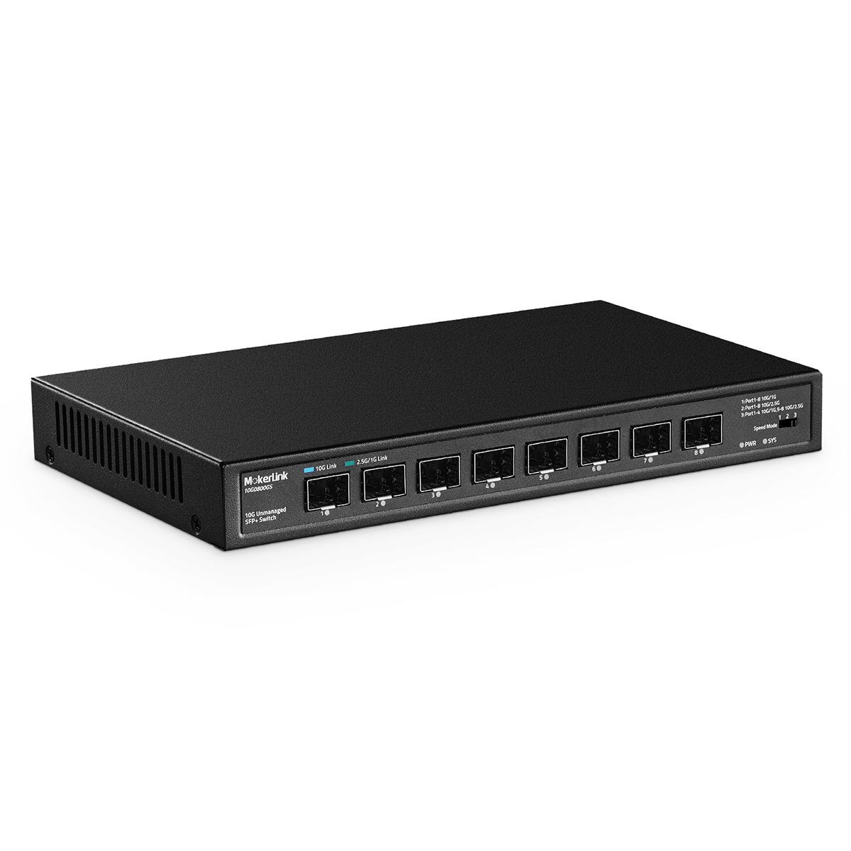 MokerLink Store - MokerLink 8 Port 10G Unmanagement Ethernet Switch