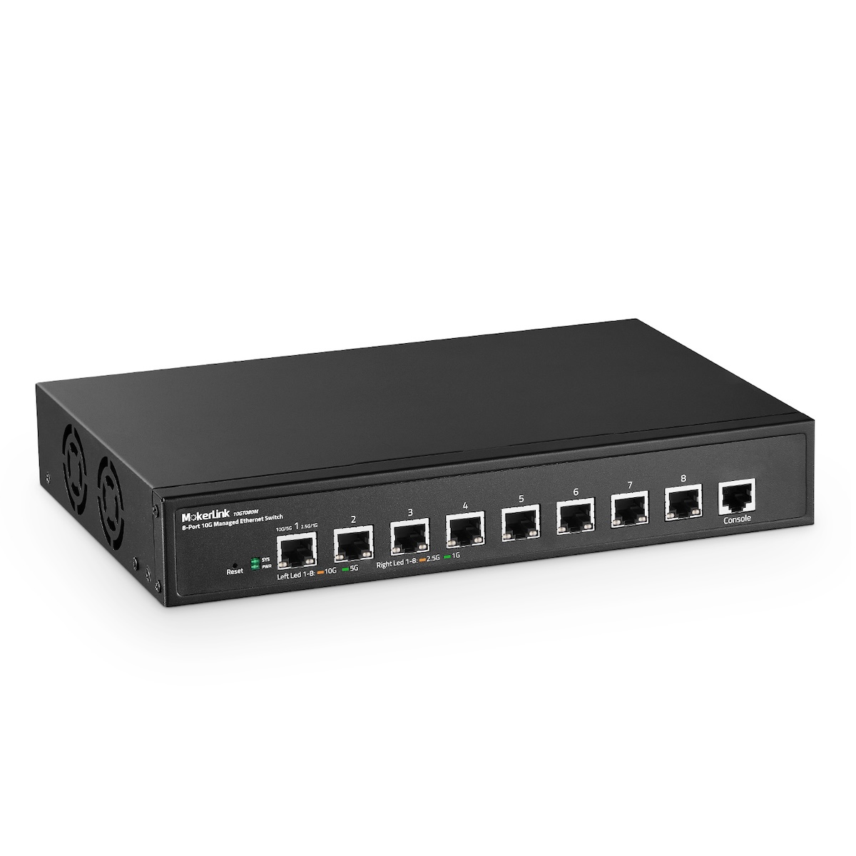 MokerLink Store - MokerLink 8-Port 10G L3 Managed Ethernet Switch