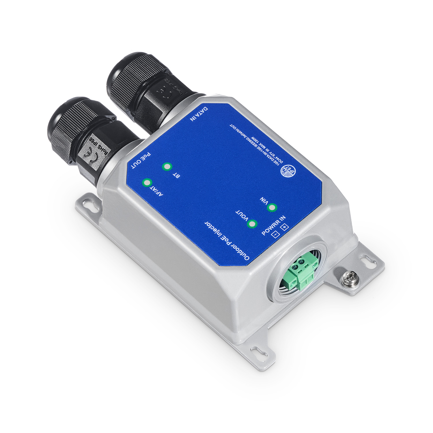 MokerLink Store - 10G 90W IP67 Outdoor Waterproof PSE Injector