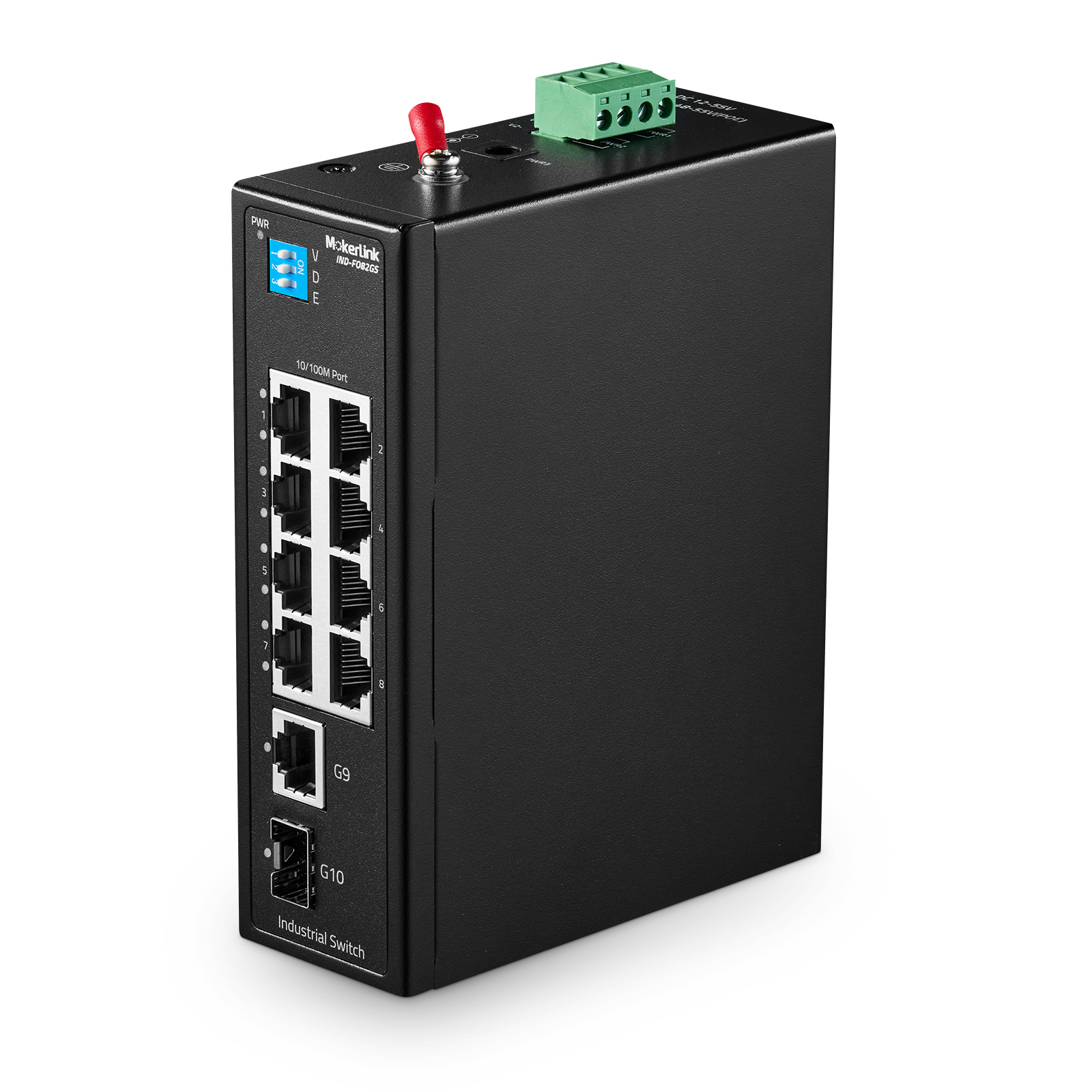 MokerLink Store - 10-Ports Gigabit Uplink 100M 8-Ports Ethernet ...