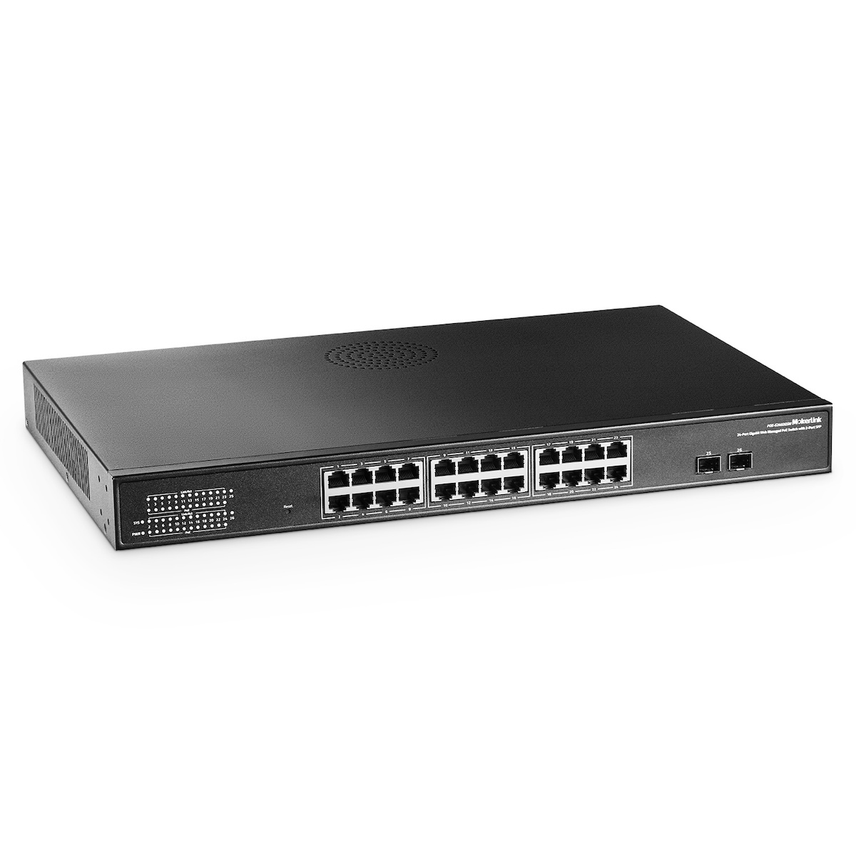 MokerLink Store - MokerLink 24 Port Gigabit Web Managed PoE Switch with ...