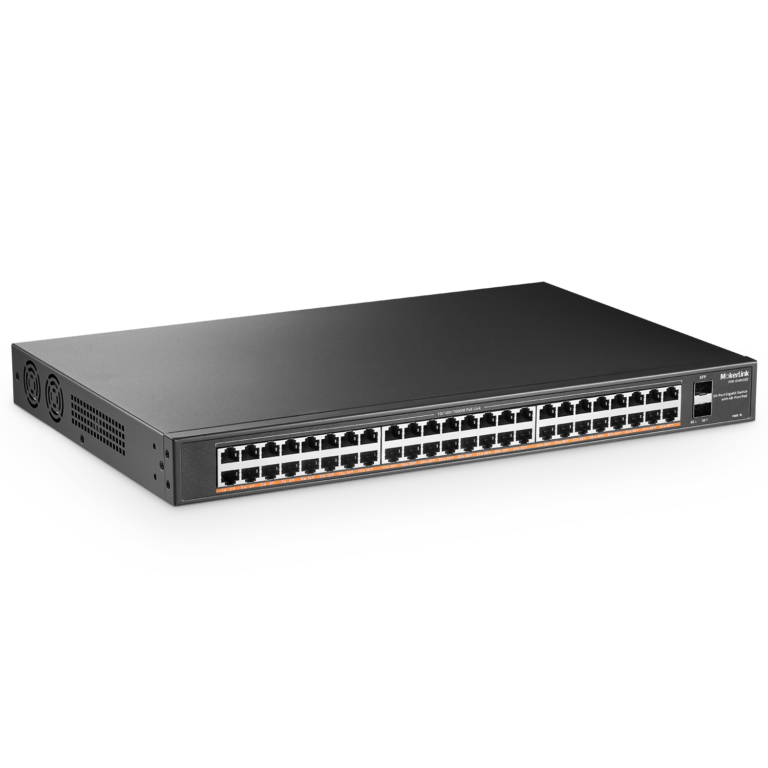 MokerLink Store - MokerLink 50 Port Gigabit Ethernet Switch with 48 ...